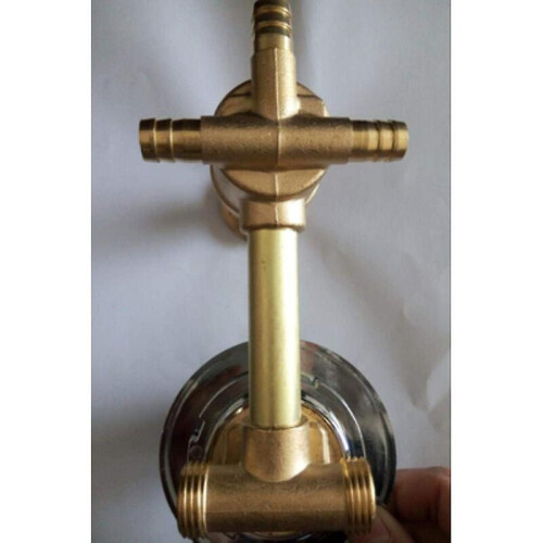 Wall Shower Switches 2/3/4/5 Way Brass Water Outlet Shower Faucet Screw ...