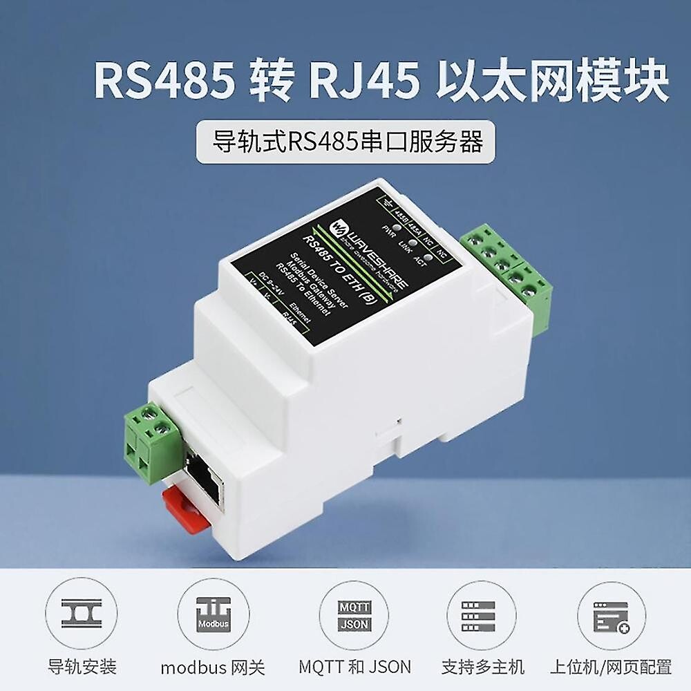 Rs485 Serial Port Server Rs485 To Rj45 Ethernet /ip To Serial Port ...