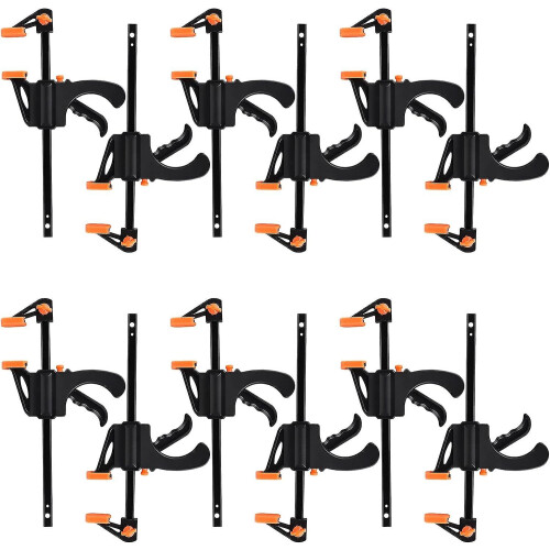 10 Pieces One Hand Clamps, Quick Release Ratchet Quick Release Clamp ...