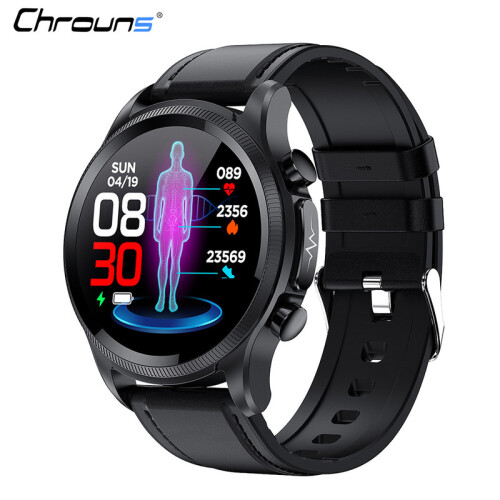 Chronus Smartwatch: Blood Sugar/HR/BP/SpO2 Monitor, IP68 Waterproof on ...