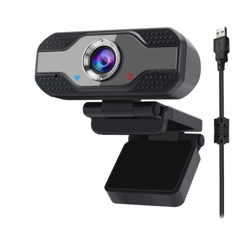 Chronus Webcam for PC, USB Camera with Microphone Plug Play Built-in ...