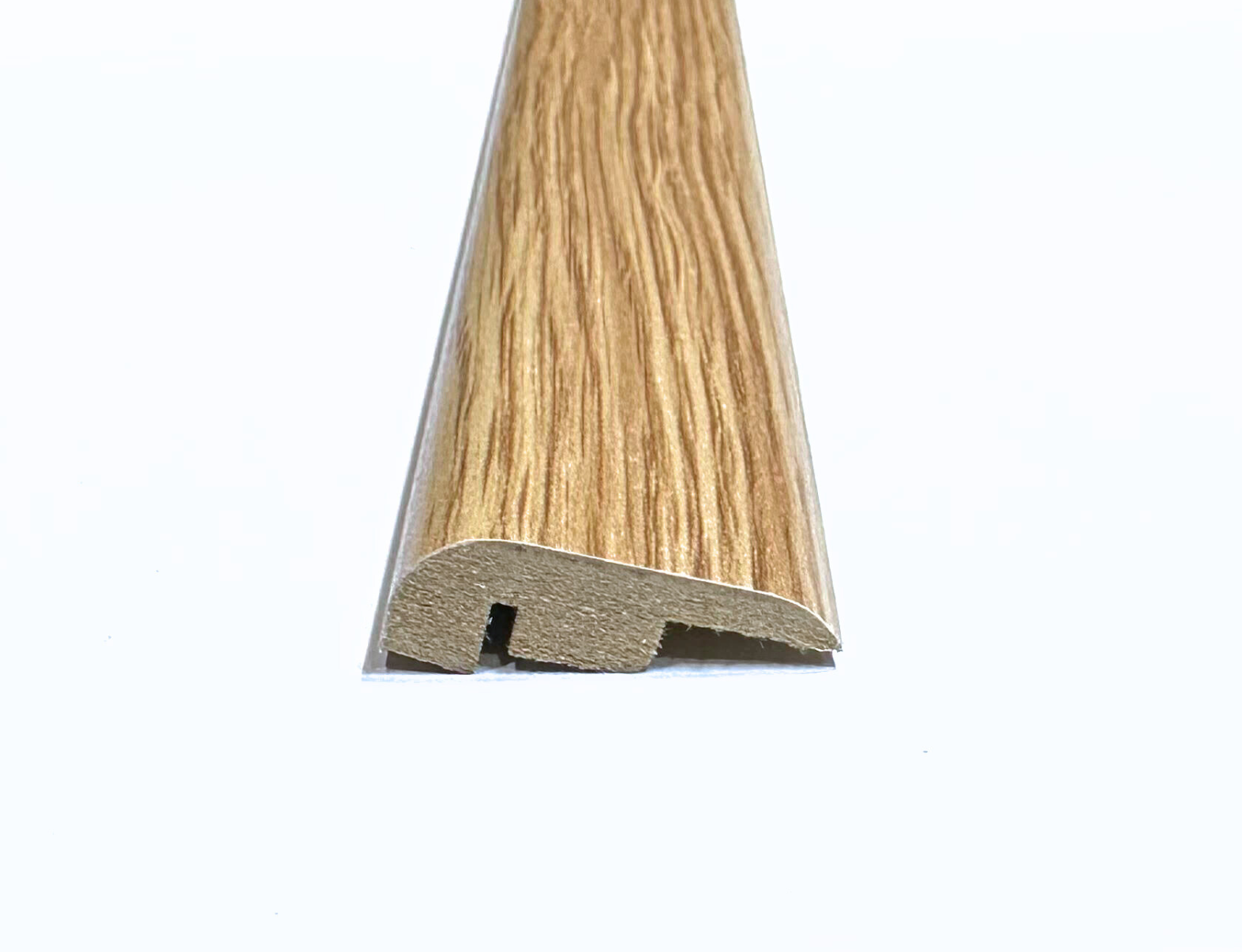 (2.4m, Louisiana Oak) Solid Laminate/Wood Floor MDF Threshold Strip End ...