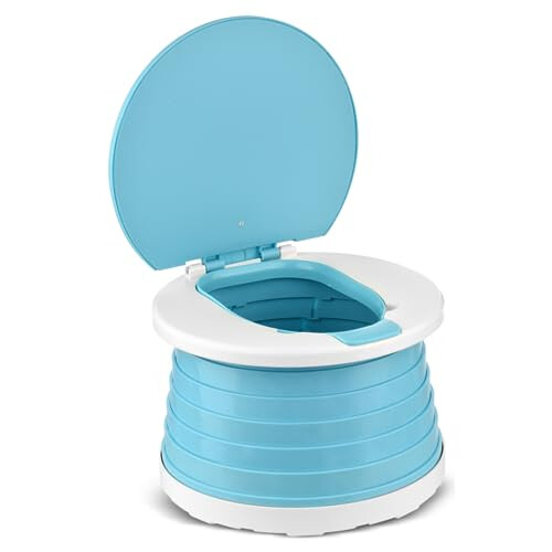 Travel Potty 2-in-1 Portable Potty for Toddlers Foldable Kids Training ...