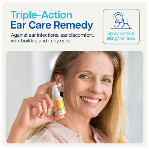 Otic Guard Natural Ear Spray 3 in 1 Herbal-Oil Blend for Ear Infections ...