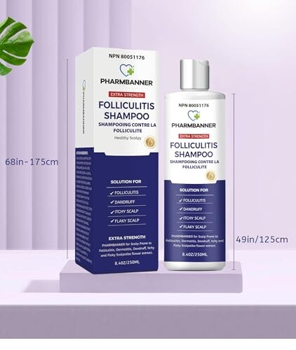 Folliculitis Shampoo, Seborrheic Dermatitis Shampoo, Anti Dandruff ...