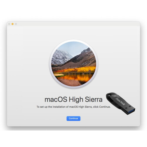 32GB - Bootable MacOS High Sierra 10.13.6, USB Drive 3.2, Reinstall/Recovery/Restore Mac OS X on ...