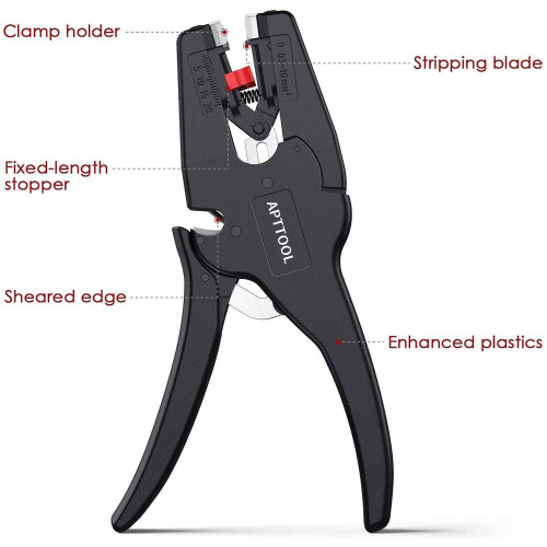 Automatic Wire Stripper, Cable Stripper Tool Electrical, Wire Stripping ...