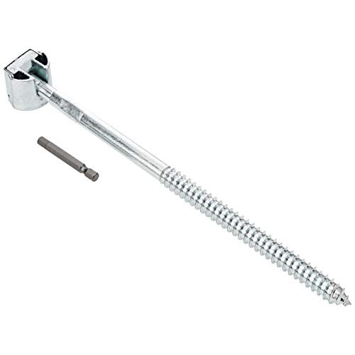 QT14.100 Newel Post Fastener inc 1 x 6mm Driver bit (Size 12x 278mm ...