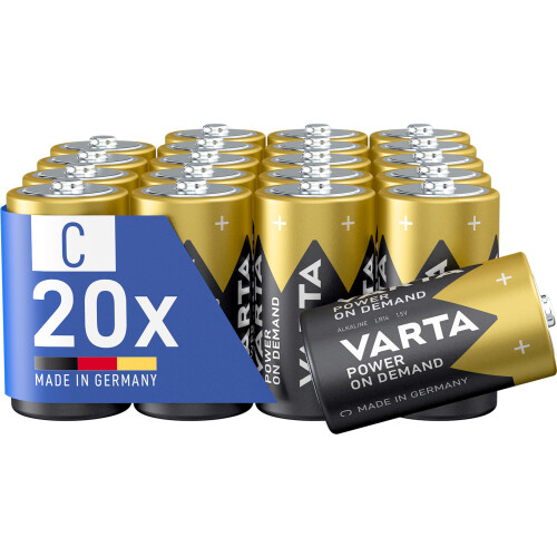 Power on Demand C Baby Batteries (20-pack, economy pack - smart ...