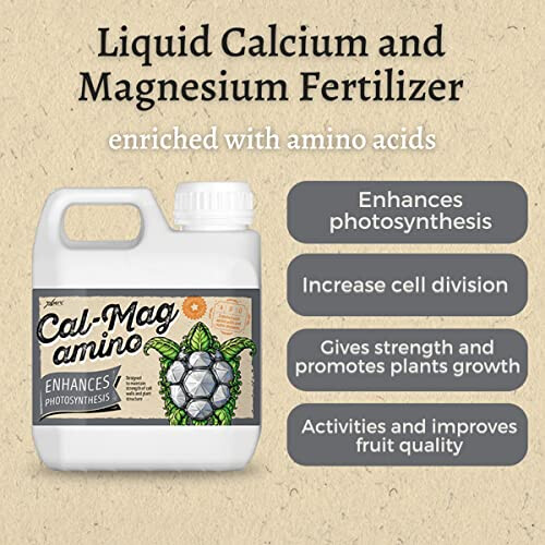 Cal-Mag Amino Liquid Calcium and Magnesium Fertilizer (1L), Correct the ...