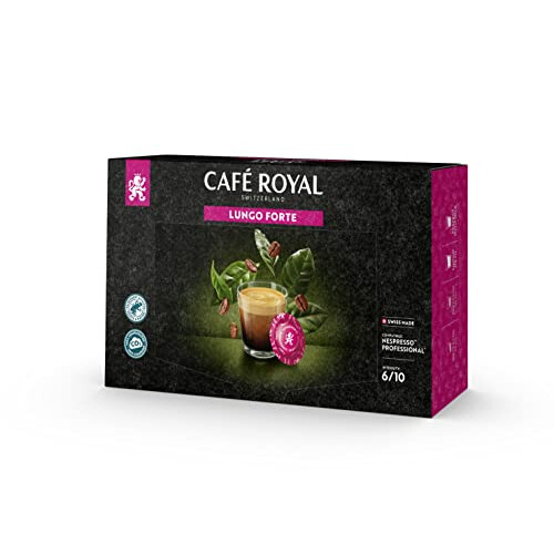 Lungo Forte 50 Coffee Pods for professional Nespresso Machine - 6/10 ...