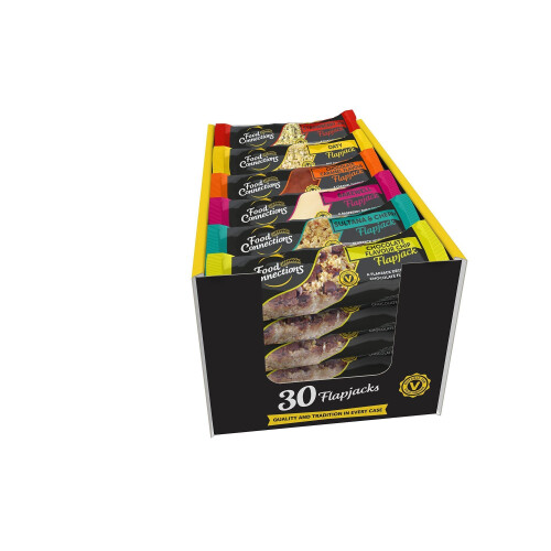Classic Mix Flapjack Bars (Box of 30x 100g Bars) - Flapjacks Multipack ...