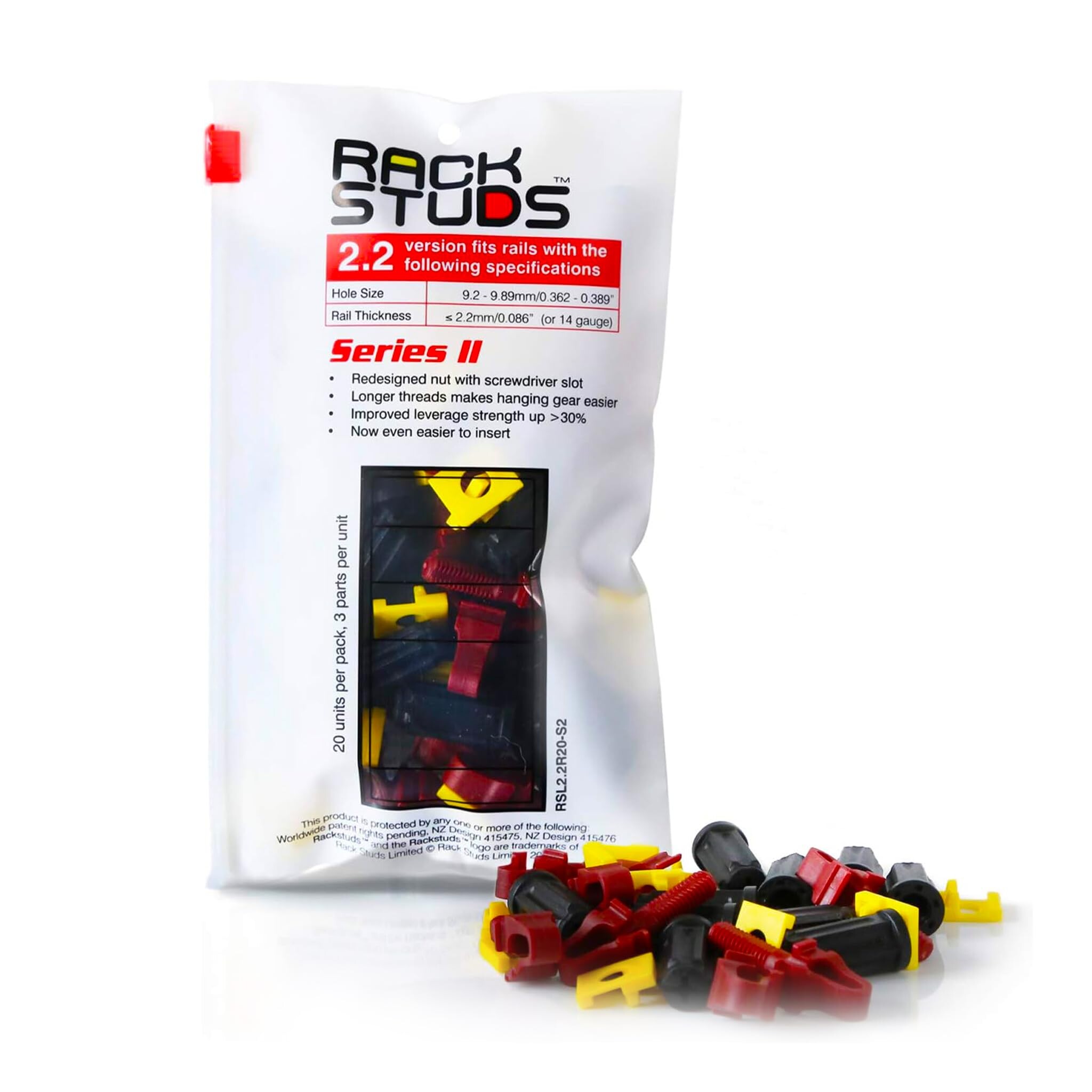 - R20 Rack Mount Solution II, Quick-Fit Cage Nut & Screw Replacement ...