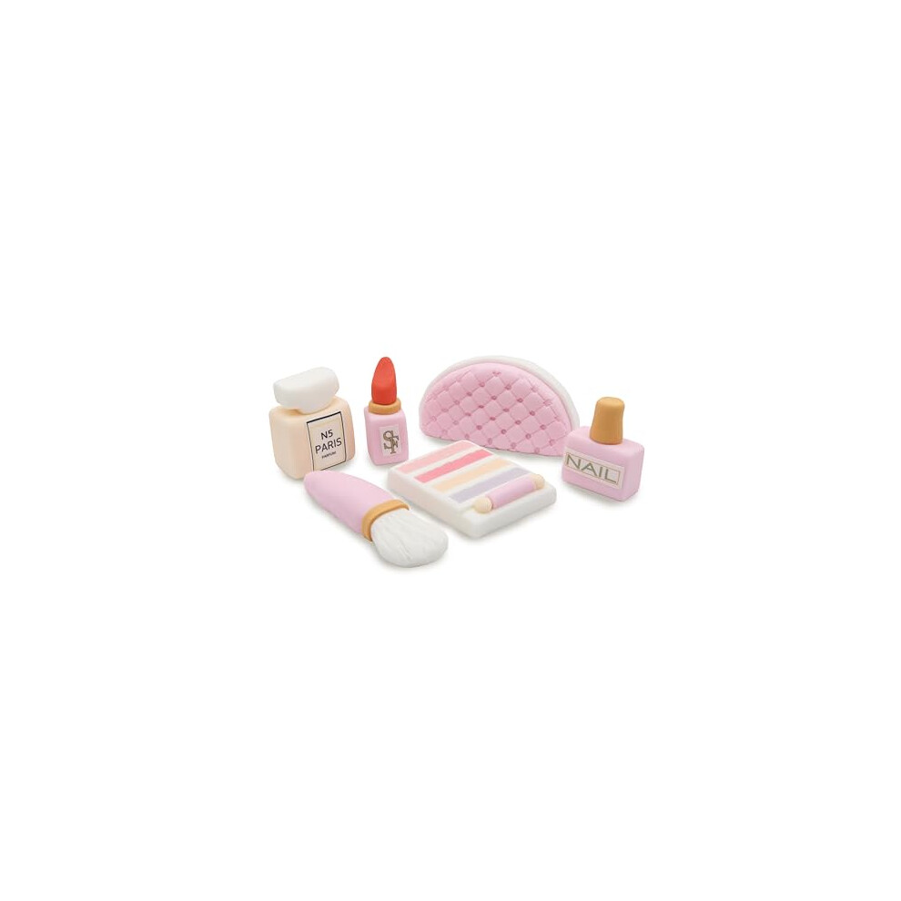 Edible Makeup Cake Toppers - Set of 6 | Perfume, Lipstick, Handbag ...