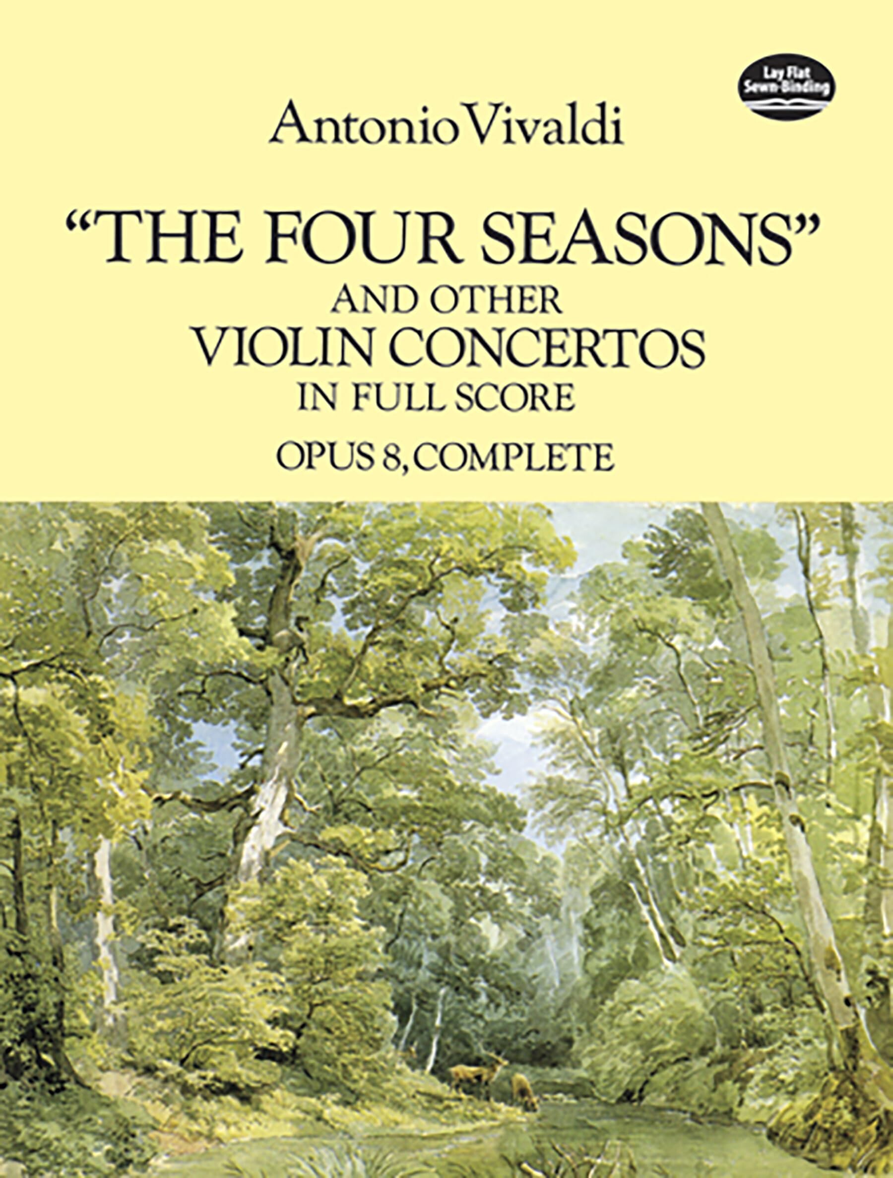 Antonio Vivaldi 'The Four Seasons' And Other Concertos In Full Score ...