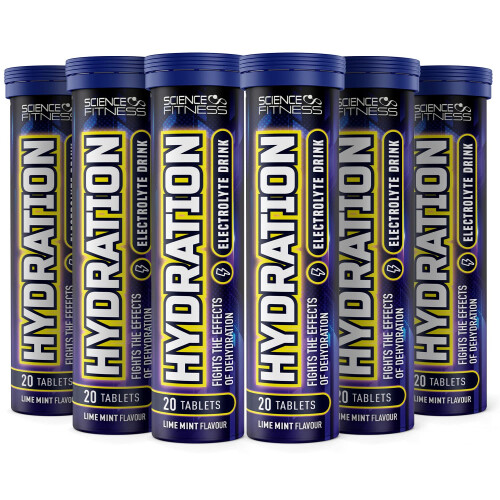 Hydration Tablets with Electrolytes by Science Fitness - Effervescent ...
