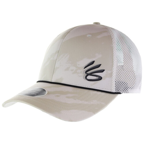 Under Armour Curry Adjustable Grapic Logo Mens White Golf Cap 1361573 ...