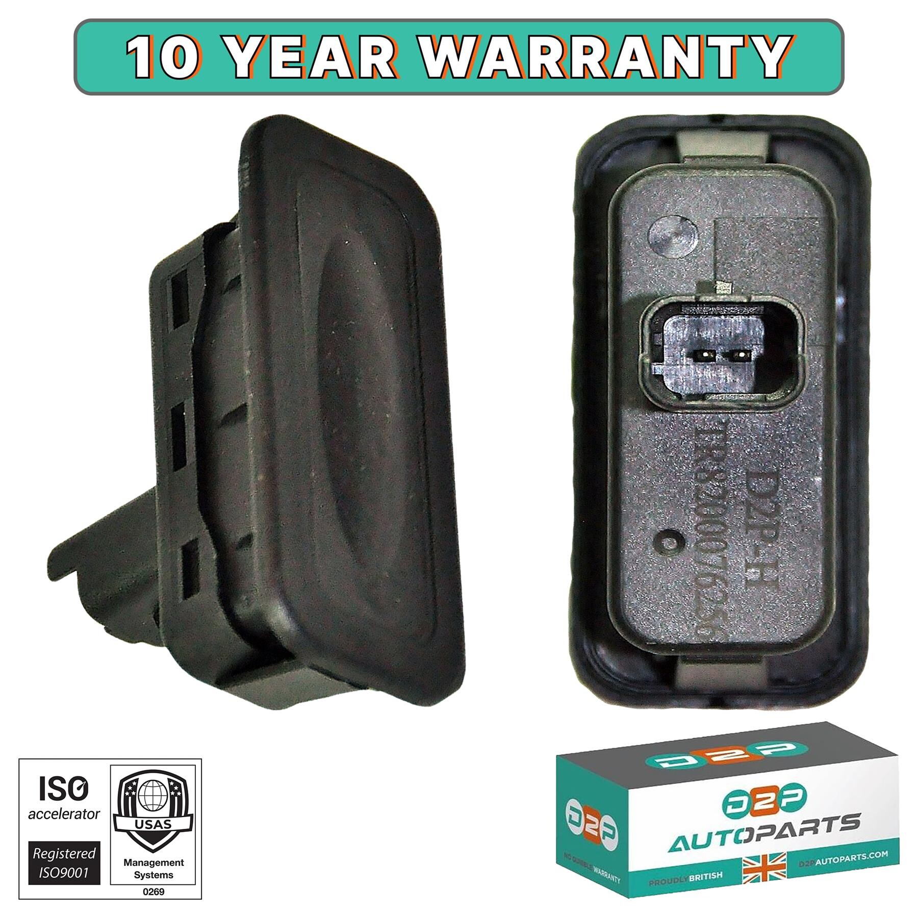TAILGATE BOOT SWITCH FOR RENAULT CLIO MK3 MK4 MEGANE MK2 MK3 LAGUNA 3 ...