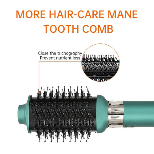 VGR V-493 4-In-1 Hot-Air Hair Brush with Negative Ionic, Detachable Curler, 1000W (Dry ...