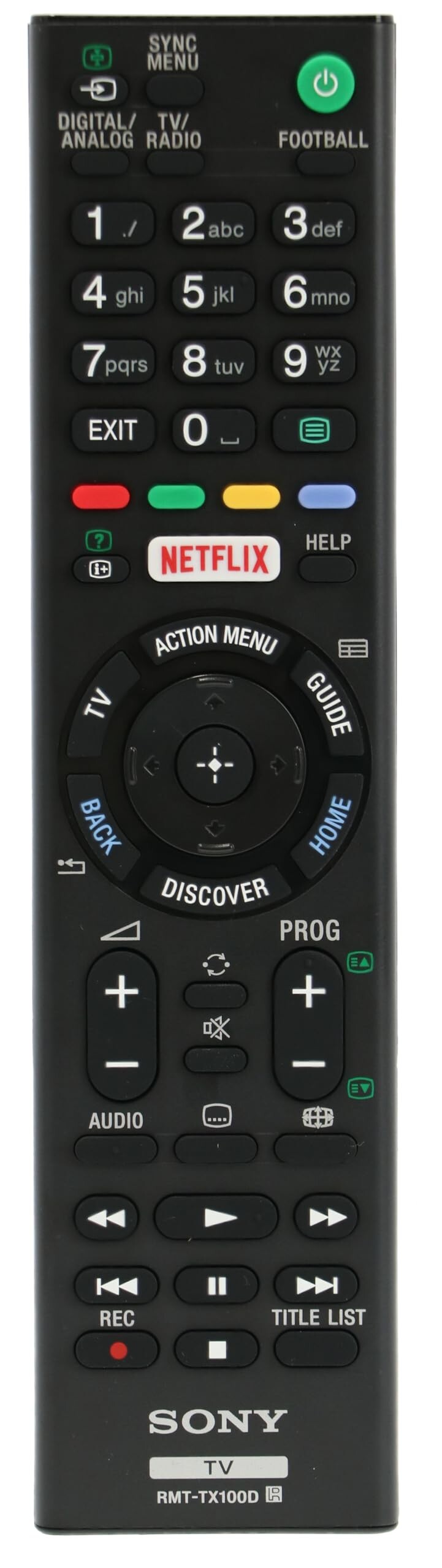 Replacement Sony TV Remote - Batteries Included - Universal Sony Bravia ...