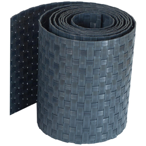 Polyrattan Privacy Screen Strips for Double Bar Mesh - Weatherproof ...