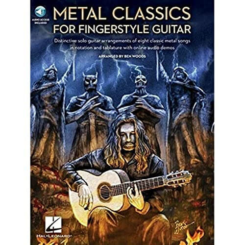 Metal Classics for Fingerstyle Guitar: Distinctive Solo Guitar ...