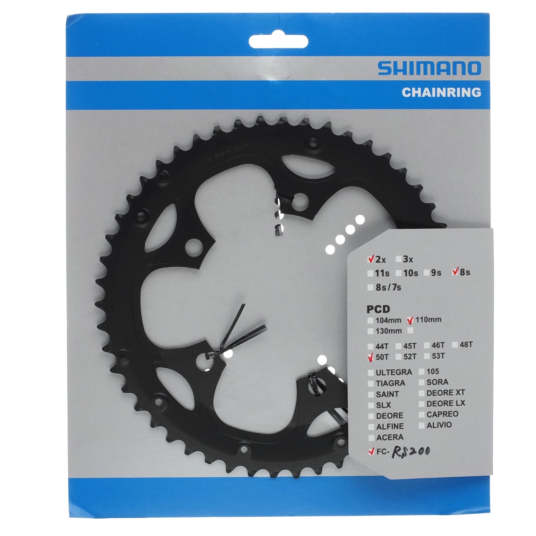 Spares FC-RS200 chainring, 50T-F on OnBuy