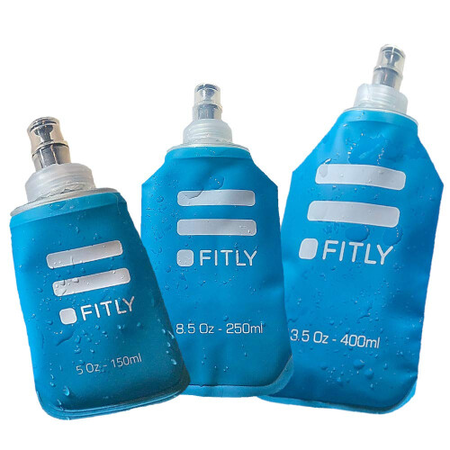 Soft Flask 3 Pack - 5 oz (150 ml), 8.5oz (250ml), & 13.5oz (400ml ...