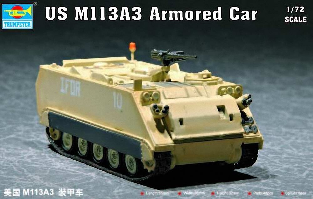TRU07240 - Trumpeter 1:72 - M113A2 US Army Armoured Car on OnBuy