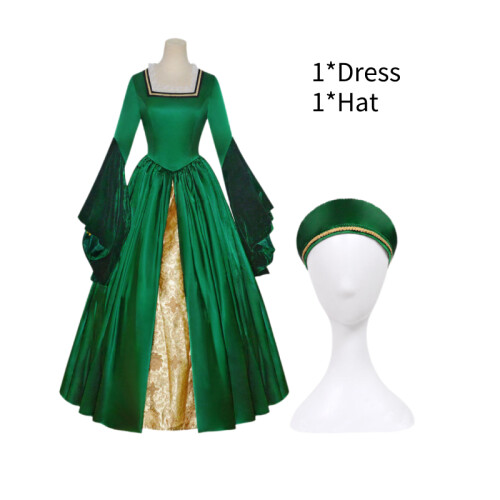 (L) Princess Tudor Dynasty Cosplay Dress Renaissance Women Costume ...