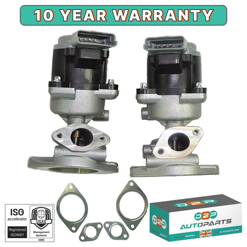 PAIR OF EGR VALVES LR018324-23 FOR LAND ROVER DISCOVERY & RANGE ROVER 2 ...
