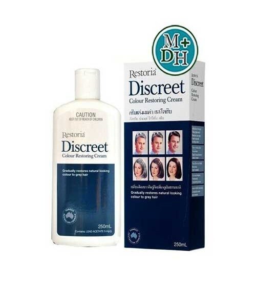 Restoria Discreet Colour Restoring Natural Looking Color to Grey Hair ...