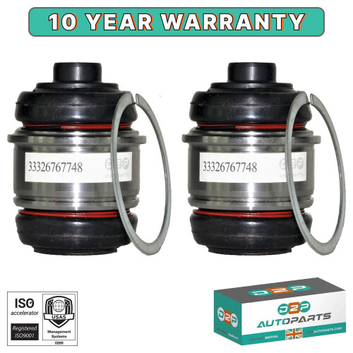 2x REAR LOWER SUSPENSION ARM BALL JOINT ROSE BUSHES FOR BMW 5 6 7 ...