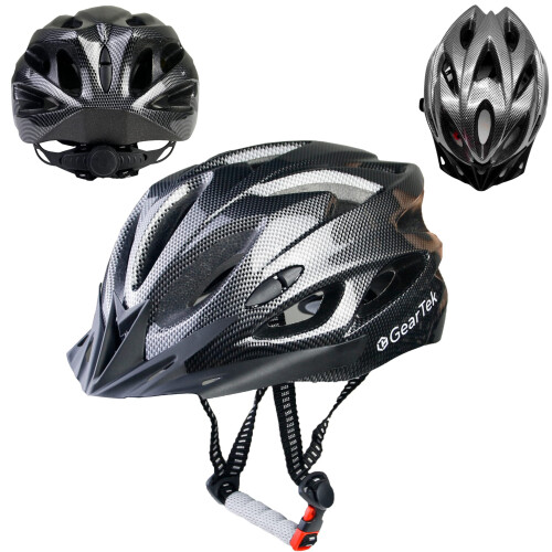 Bicycle Helmet With Sun Visor, Lightweight Adjustable Cycle Helmet ...