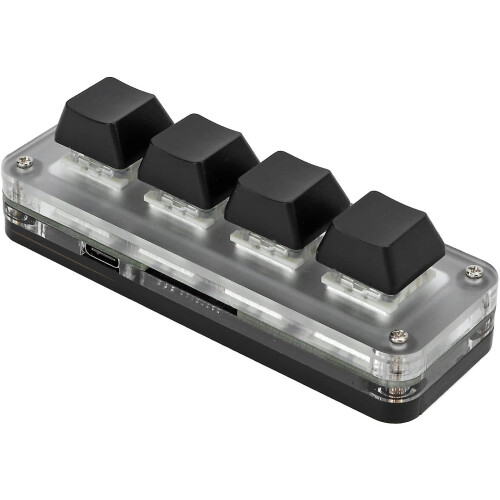 Mini 4 Keys Gaming Keyboard Custom Ahortcut Keys Mechanical Keyboard ...