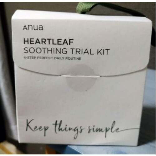 Anua Heartleaf Soothing Trial Kit 4 step Perfect Daily Routine Keep ...