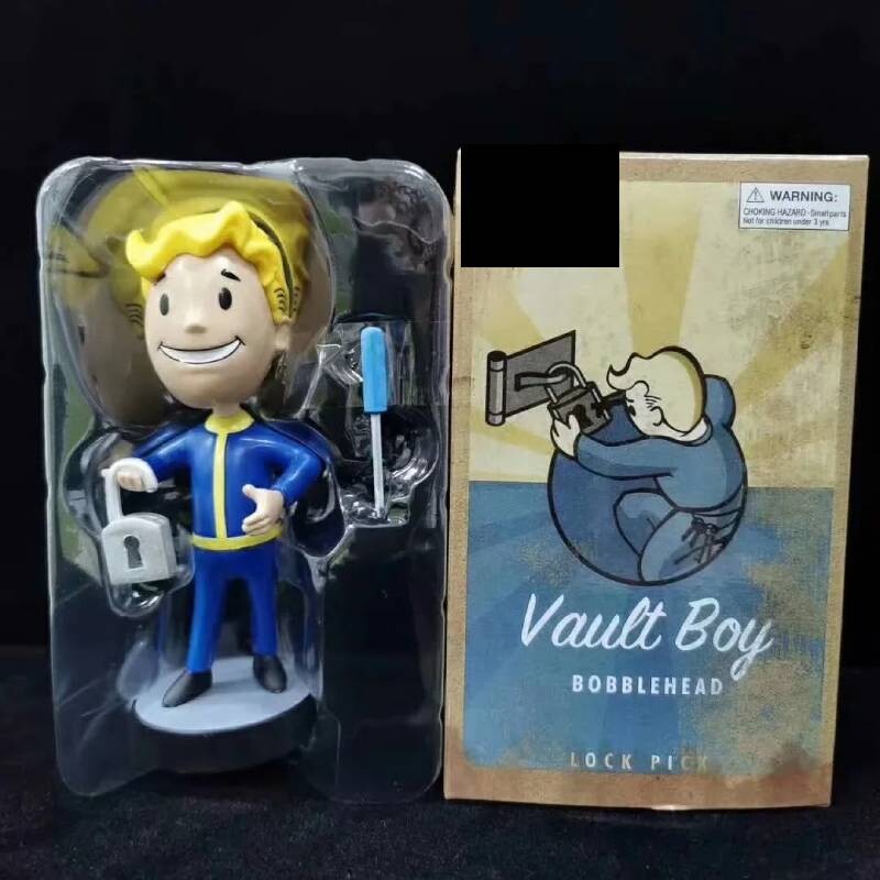 (Radiant Kid 15) Fallout 4 Vault Boy Bobblehead Gaming Anime Figures ...