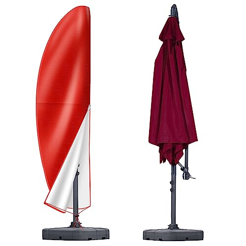 Cantilever Parasol Cover Waterproof, Fit for 2.5m 2.7m 3m 4m Patio ...