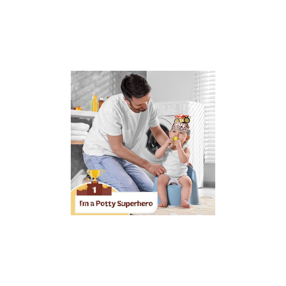 Potty Training Chart - Monster Truck Toilet Training Reward Chart with ...