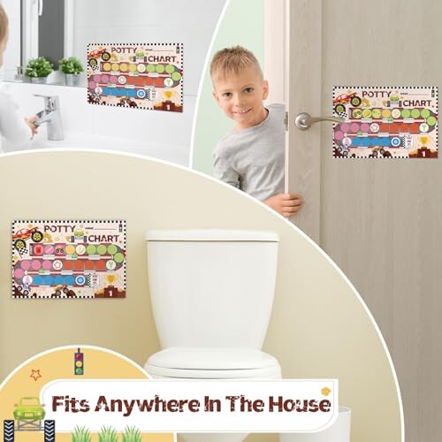 Potty Training Chart - Monster Truck Toilet Training Reward Chart with ...