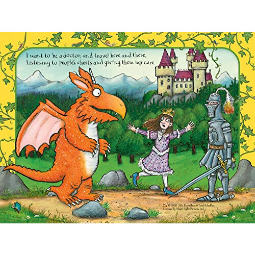 Zog 4 in Box (12, 16, 20, 24 Pieces) Jigsaw Puzzles for Kids Age 3 ...