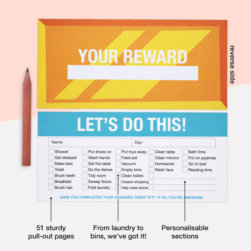 Little Tickets of Chores | Fun, Interactive & Customisable Chore Chart ...