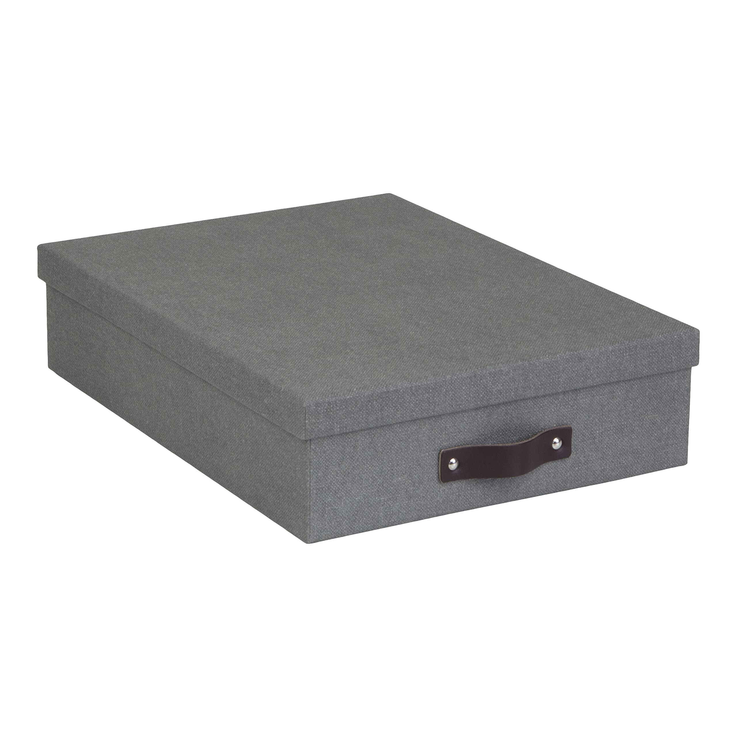Document Box for A4 paper, Brochures and Notes - Box with Lid and ...