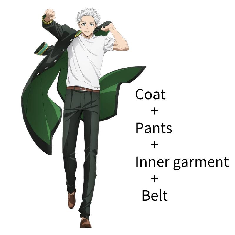 (Hajime Umemiya, M) Breaker Anime Wind Cosplay Costume Haruka Sakura ...