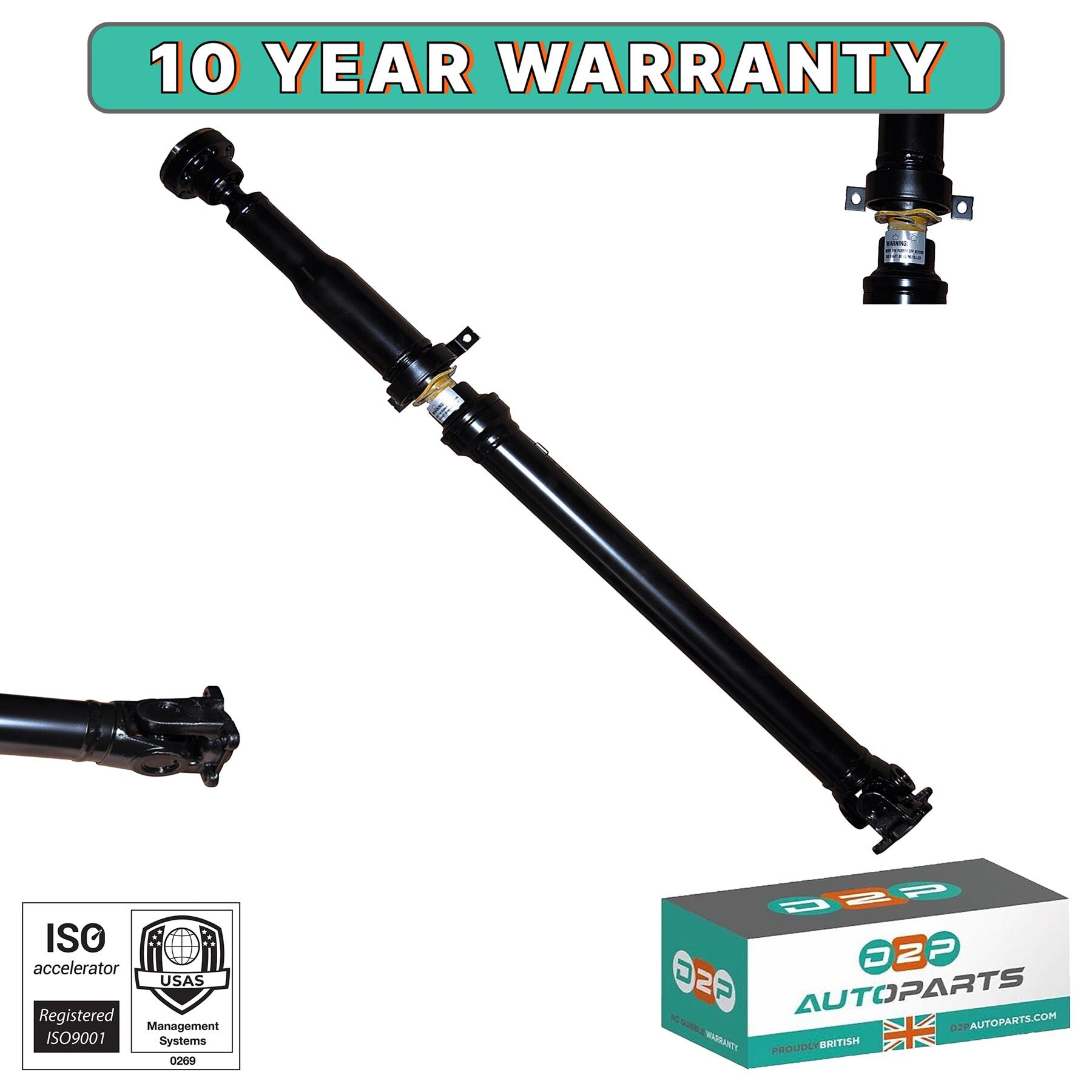 LAND ROVER DISCOVERY 3 & 4 REAR PROPSHAFT & CENTER BEARING TVB500360 ...