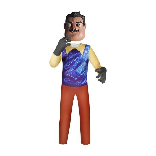 (160cm/11-12Y) Kids Boys Game Hello My Neighbor Cosplay Costume ...