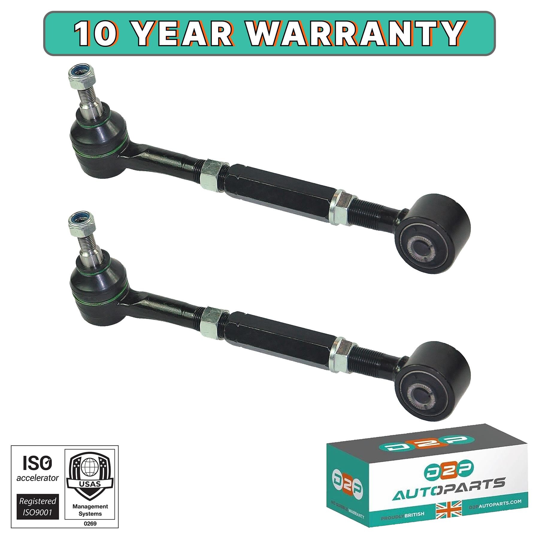 2X Suspension Trailing Control (Rear LH or RH) Arm FOR Toyota Auris ...