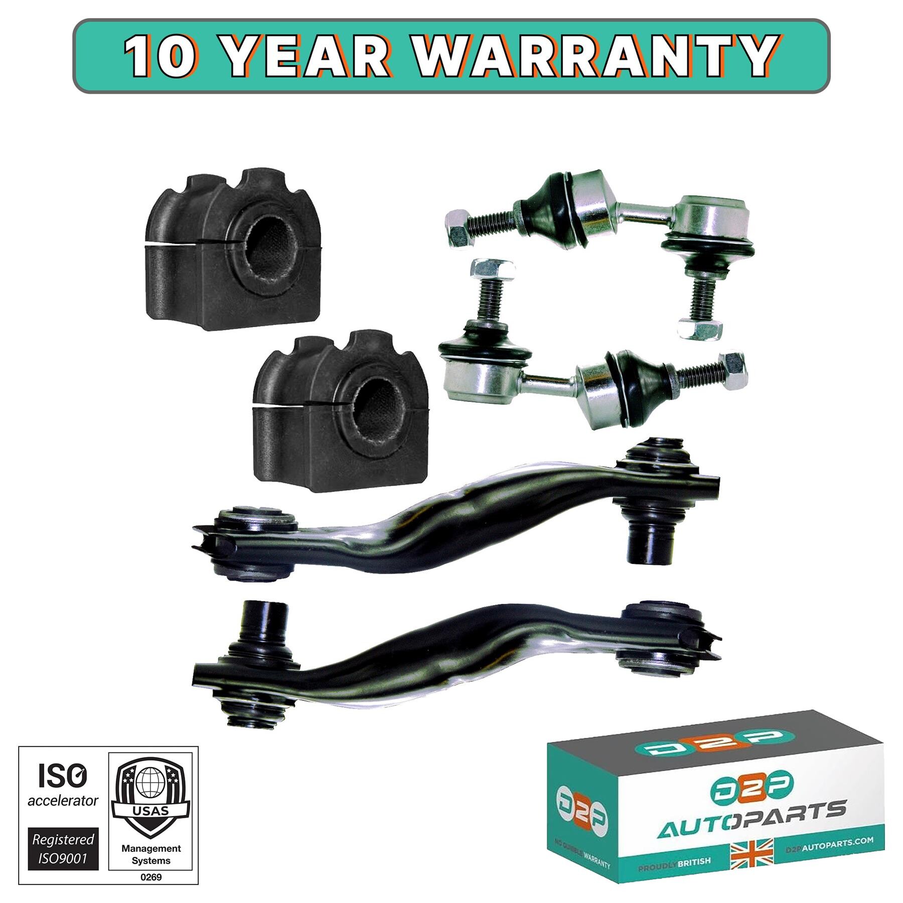 REAR LOWER CONTROL ARMS, ANTI ROLL BAR BUSHES + DROP LINKS KIT FOR ...