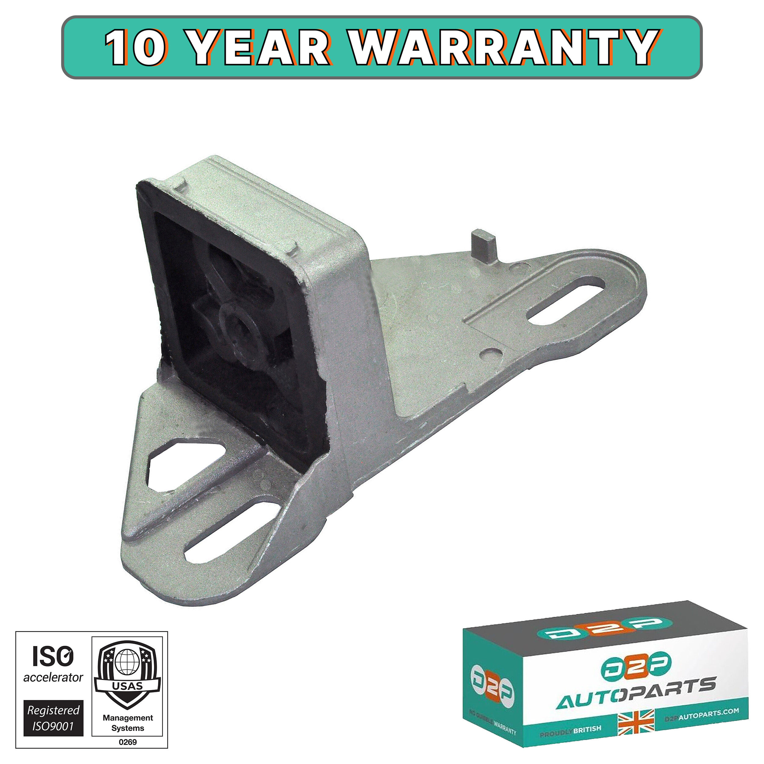 REAR EXHAUST RUBBER MOUNTING/BRACKET FOR RENAULT CLIO MK2 7700424339 ...
