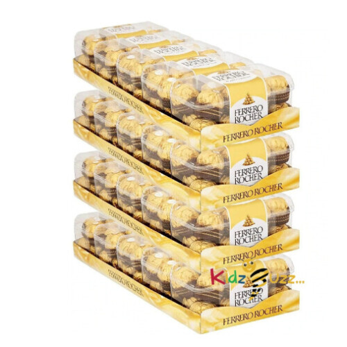 Ferrero Rocher 16 Piece Hazelnut Chocolate Clear Box(pack of 1) on OnBuy